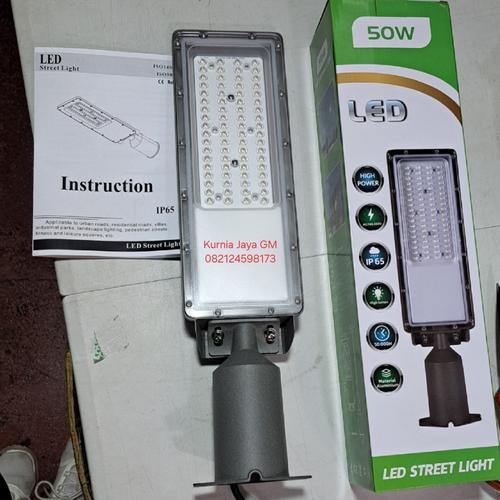 Jual Lampu Jalan PJU LED Light Sensor 50w 100w 150w 200w Street Light ...