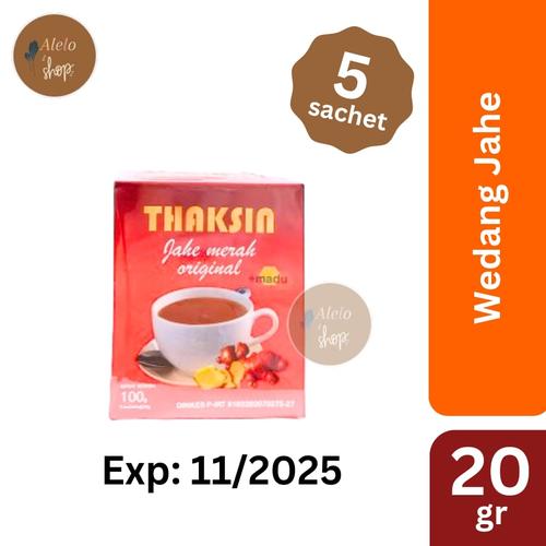 Jual Thaksin Jahe Merah Original Wedang Sekoteng Minuman Serbuk Instan ...