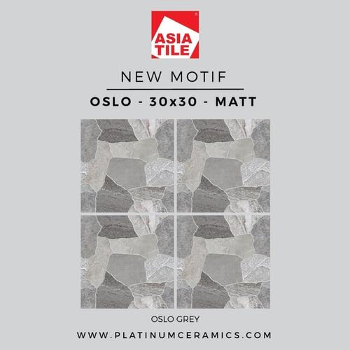 Jual KERAMIK LANTAI ASIA TILE OSLO GREY 30 X 30 - Kab. Bandung ...