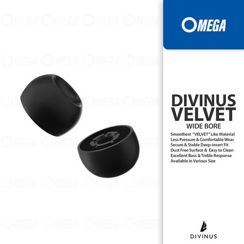 Jual DIVINUS VELVET Wide-Bore for In-ear IEM | Ultra Smooth Silicone ...
