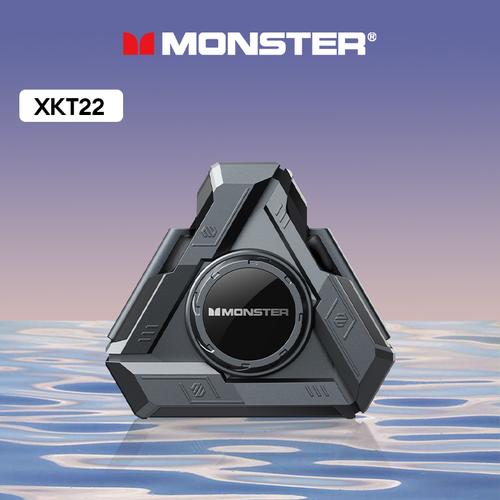 Promo Monster XKT22 TWS Bluetooth Earphone HD Noise Reduction Headset ...