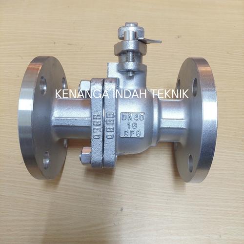 Jual 8" inch Ball Valve Flange SS304 PN16 / Stainless Steel SS304 DN200 ...