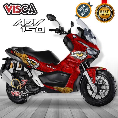 Jual Decal ADV 150 Full Body Variasi Eagle Eye - Gold, Doff - Kab ...