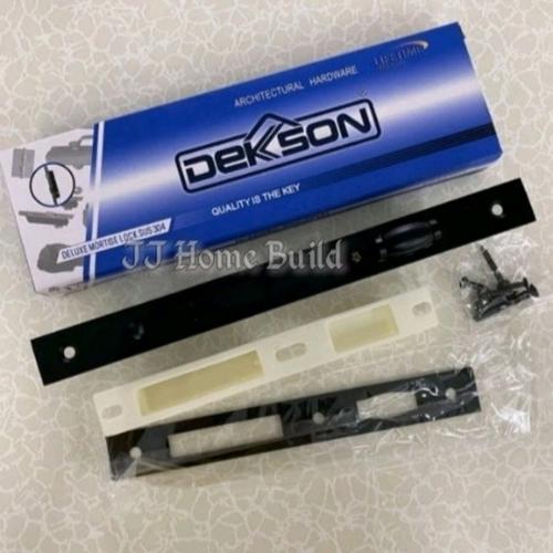Jual Mortise Lock DEKSON MTS RL DL 84030 Matt Black/ Lockcase Aluminium ...