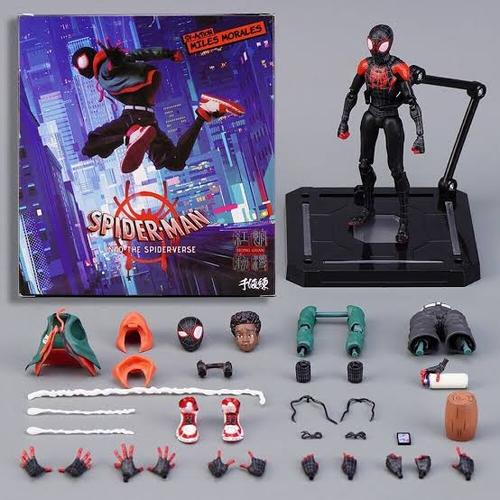 Jual Mafex 107 Spiderman Miles Morales Into The Spider Verse Action ...