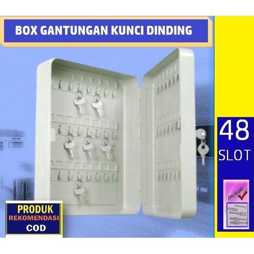 Jual KEYBOX KOTAK KUNCI BESI DINDING KEY BOX CABINET KOTAK DINDING BESI ...