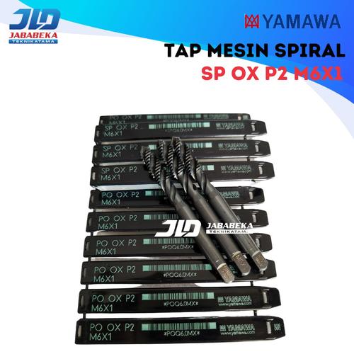 Jual Yamawa Machine Tap M6.0x1.0 Mesin Tap M6.0 x 1.0 Mesin Tap Spiral ...
