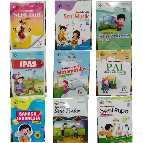 Jual Buku Interaktif Pendidikan Agama Islam IPAS Matematika Bahasa Indonesia Primary School ...