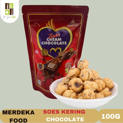 Jual Merdeka Food Soes Kering Coklat/ Kue Kering / Kue Sus Chocolate ...