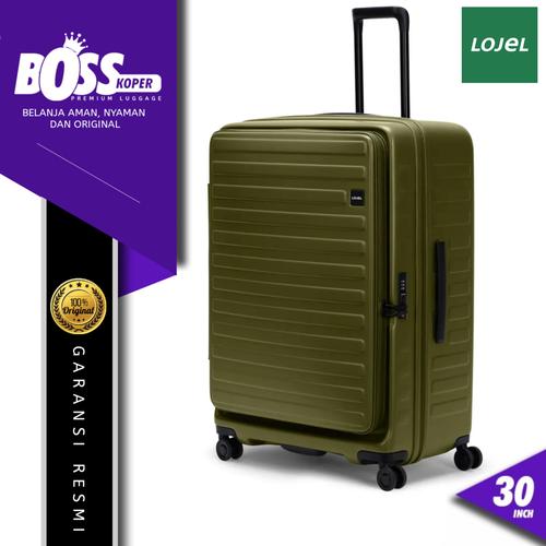 Jual LOJEL Koper 30 inch Large Besar Buka Depan Expand Original - Putih ...