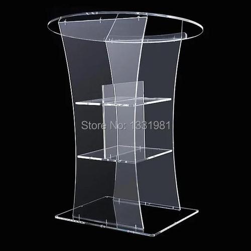 Jual Imported acrylic European popular upscale lectern podium receiving station The reception ...