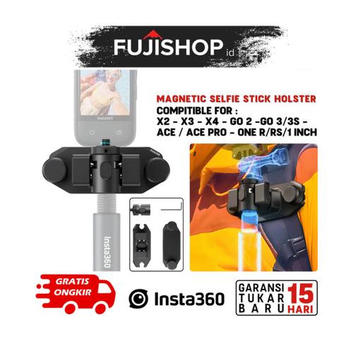 Jual Insta360 Magnetic Selfie Stick Holster / Insta360 Action Camera ...
