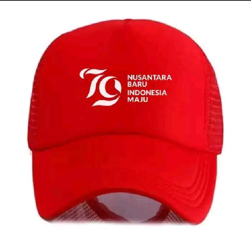 Promo Topi Agustus 2024 HUT RI 79 Kemerdekaan INDONESIA Merah Putih ...