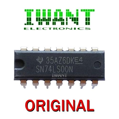 Jual 74LS00 IC 74LS00N ORIGINAL SN74LS00N SN74LS00 7400 LS00 - Kota ...