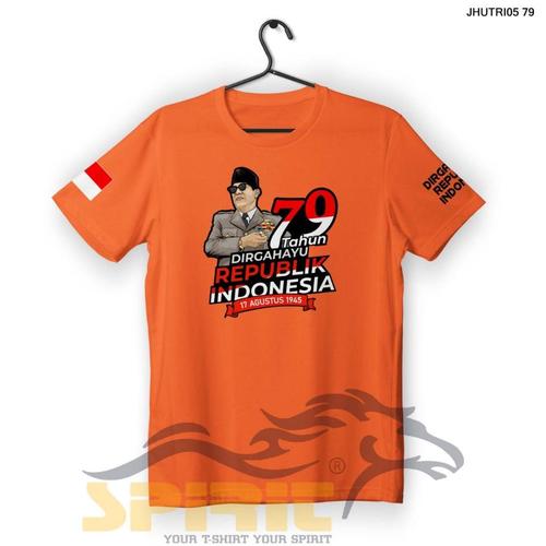 Jual Kaos 17 Agustus 2024 Baju Kaos Hut Ri Ke 79 Kaos Kemerdekaan Ke 79 Th Gambar Soekarno ...
