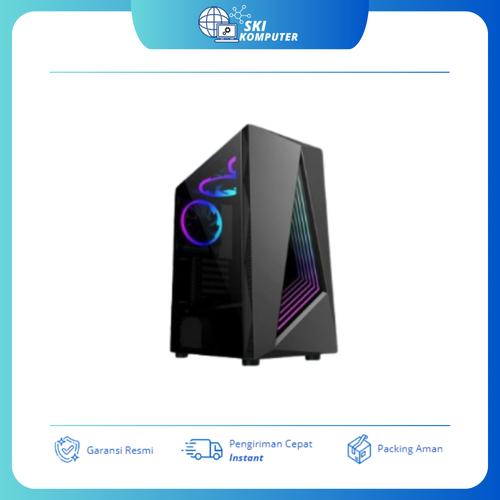 Jual Casing PC Gaming Raptor Triangle M-ATX Plus 3 Fan - Cassing+kayu ...