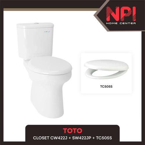 Jual Toto - Closet Kloset Toilet Duduk Cw422J Sw422Jp / Cw 422 J Sw Jp ...