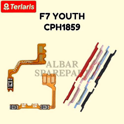 Jual TOMBOL ON OFF POWER VOLUME OPPO F7 YOUTH CPH1859 FLEXIBLE SWITCH ORI - FLEX ON OFF ...