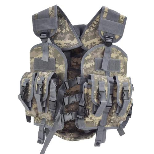 Jual Camouflage Army Combat Protective Vest Outdoor Hunting Tactical ...