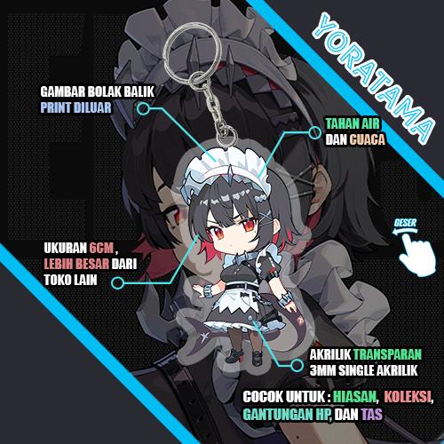 Jual Gantungan Kunci Ellen Joe Zenless Zone Zero ZZZ, Keychain Anime ...