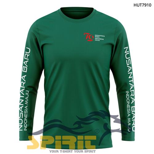 Jual Baju Dirgahayu Indonesia Hut Ke-79 Logo Resmi 2024 Kaos Kemerdekaan 17 Agustus 2024 Lengan ...