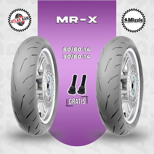 Jual Paket Ban Racing Tubles Motor Matic MIZZLE MR-X 80/80 - 90/80 Ring ...