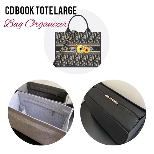 Jual CD Book tote Large size organizer (bag 42cm) - zipper navy - Kab ...