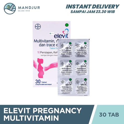 Promo Elevit Pregnancy Multivitamin 30 Tablet - Suplemen Untuk Ibu ...