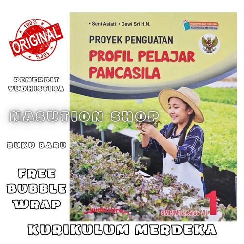Jual Buku P5 Kelas 1 / 7 VII SMP/MTs Yudhistira Kurikulum Merdeka ...