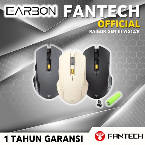 Jual FANTECH Mouse Wireless Gaming RAIGOR GEN III WG12/WG12R ...