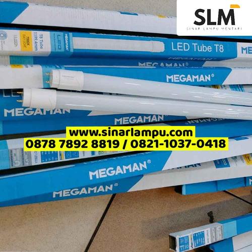Jual Lampu TL T8 LED 20 Watt Megaman 120cm - 5 pcs - Jakarta Barat - Sinar Lampu Mentari | Tokopedia