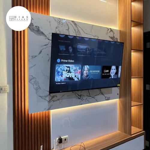 Jual Backdrop TV Simple Minimalis - Kota Surabaya ...