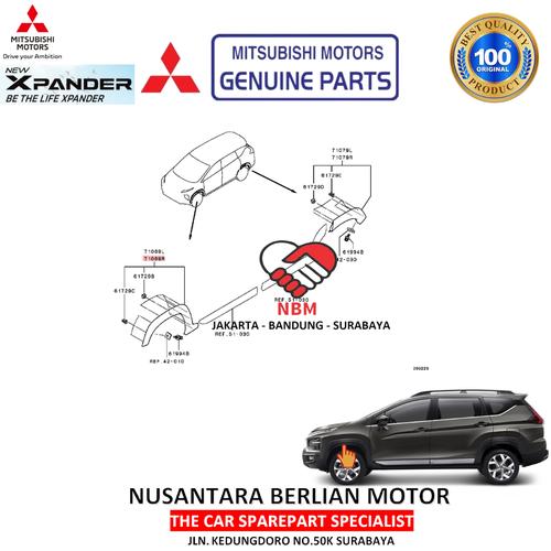 Jual SPOILER FENDER DEPAN KANAN NEW XPANDER CROSS FACELIFT 2023 ...