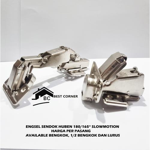 Jual Engsel hUBEN buaya 180 / 165 DERAJAT / ENGSEL ROBOT - lurus ...