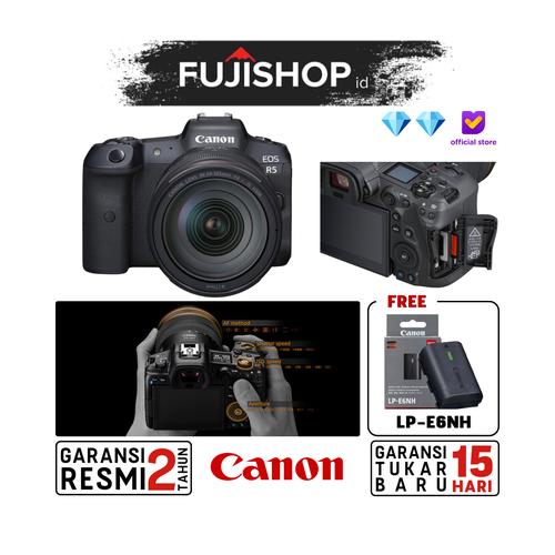 Promo Canon EOS R5 Kit RF 24-105mm f/4 L IS USM / Camera Canon R5 ...