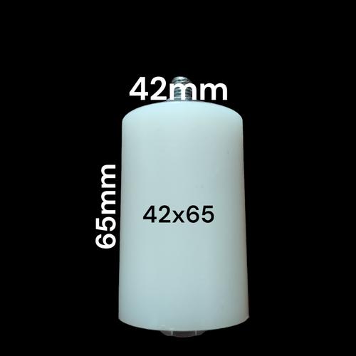 Jual RODA NILON ROLLER BESAR DIAMETER 42MM PANJANG 6,5CM BEARING ...