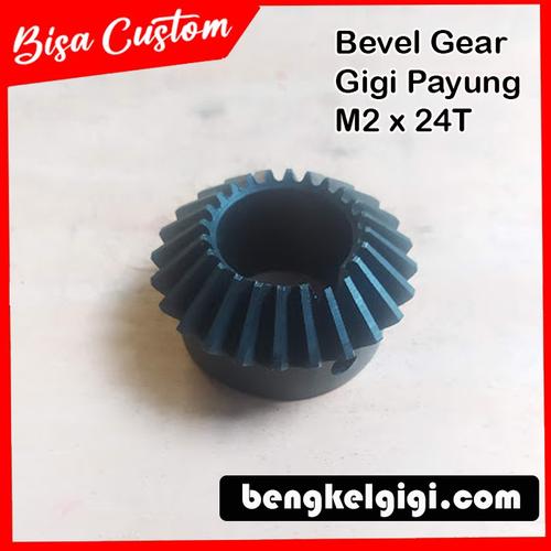 Jual Gear Bevel Roda Gigi Payung Custom Modul 2 Sesuai Sample - Kab ...