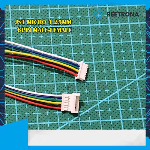 Jual JST Micro 6PIN 1.25mm DF13 Connector with Cable Male & Female - Kab. Sleman - Beetrona ...
