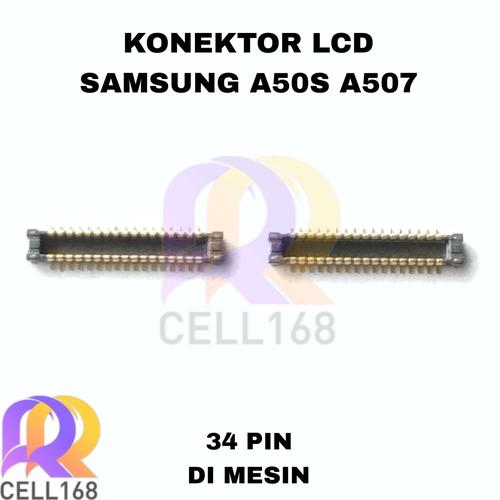 Jual KONEKTOR LCD SAMSUNG A50S A507 SOKET CONNECTOR LCD FPC DIMESIN ...