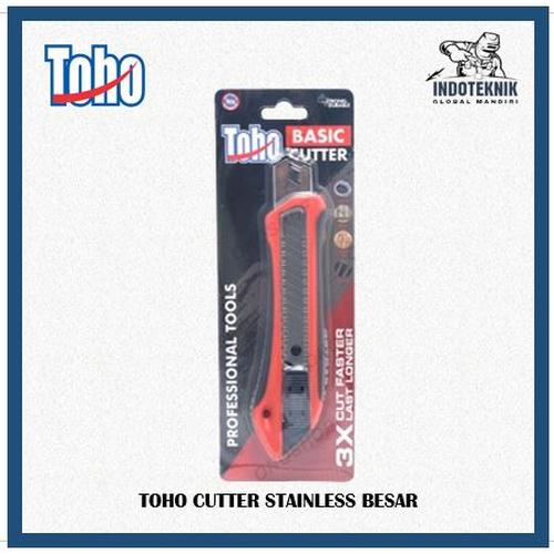 Jual TOHO JAPAN Cutter Besar Pisau Cutter Kertas STAINLESS STEEL ...