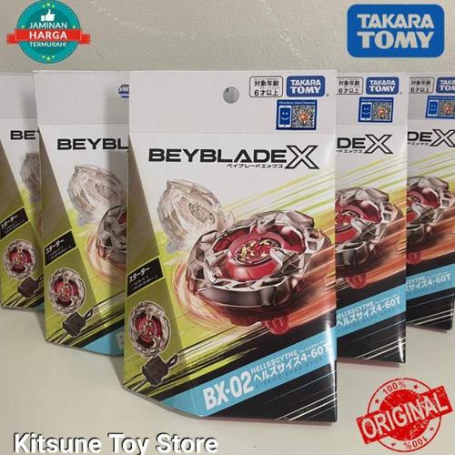 Jual Beyblade X Original BX-02 Hellsscythe 4-60T Xtreme Gear Sports ...