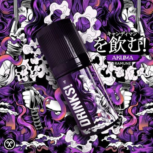 Jual Candyman Drinks AKUMA Ramune Salt Nic 30ML by FVS x DTA - Liquid ...