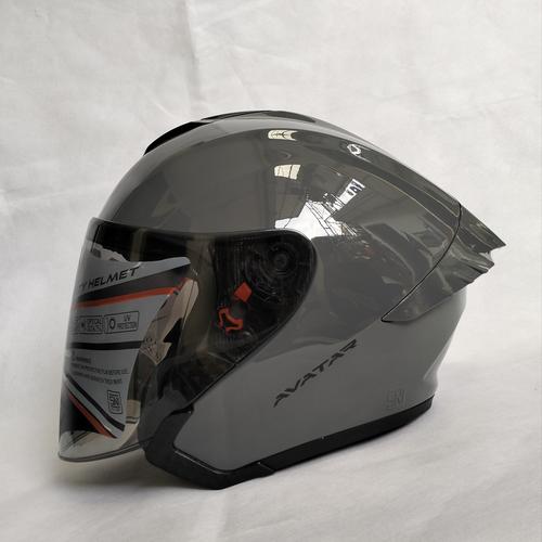 Jual Helm nsx Avatar series model Halface warna abu modern gloss - Kota ...