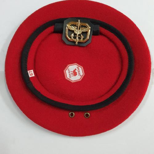 Jual Baret Camel Kopassus Dan Emblem | Baret Camel Army | Topi Baret ...