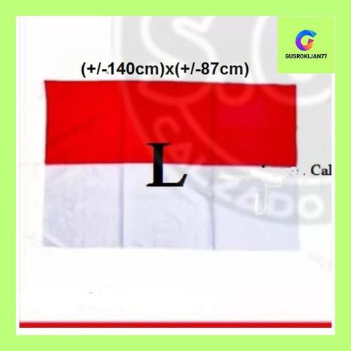 Jual GUS_ BENDERA MERAH PUTIH KAIN UKURAN BESAR UMBUL UMBUL WARNA WARNI ...