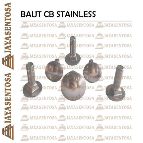 Jual Baut CB Stainless M8 X 30mm / Baut Bemper M8 X 30mm SUS 304 ...
