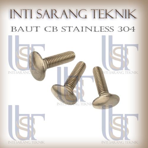 Jual Baut CB Stainless 304 M8 X 50MM / Baut Payung SUS 304 - Jakarta ...