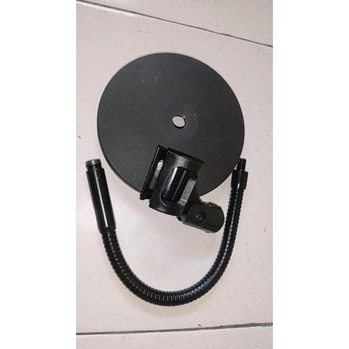 Jual Stand Mic Meja Kaki Bulat Full Besi Holder Mik Universal Table ...