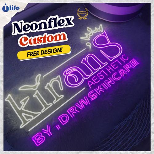 Jual Neonflex Custom / Neon Sign LED / Free Custom Logo / Lampu Hias ...
