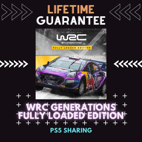 Promo Wrc Generations - Fully loaded edition, PS5 Digital sharing ...
